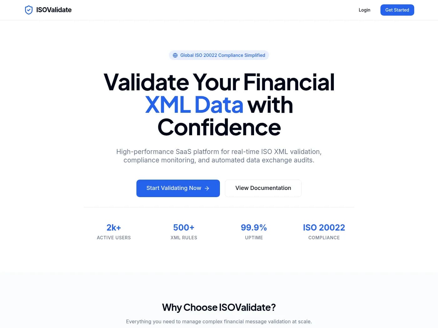 ISO XML Validator SaaS