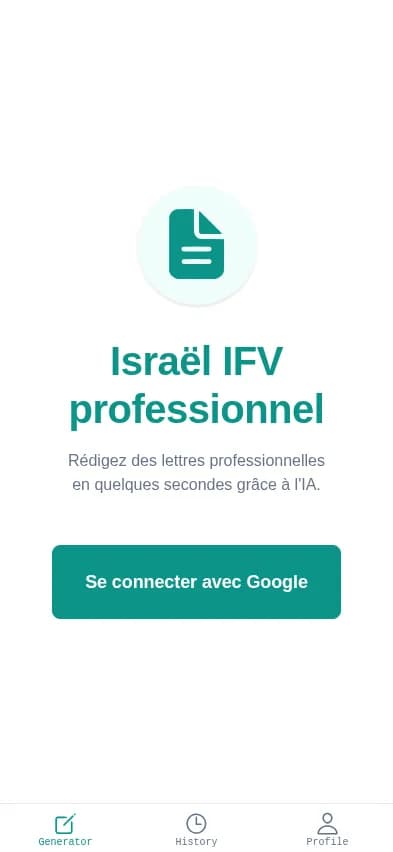 Israël IFV Pro Letters