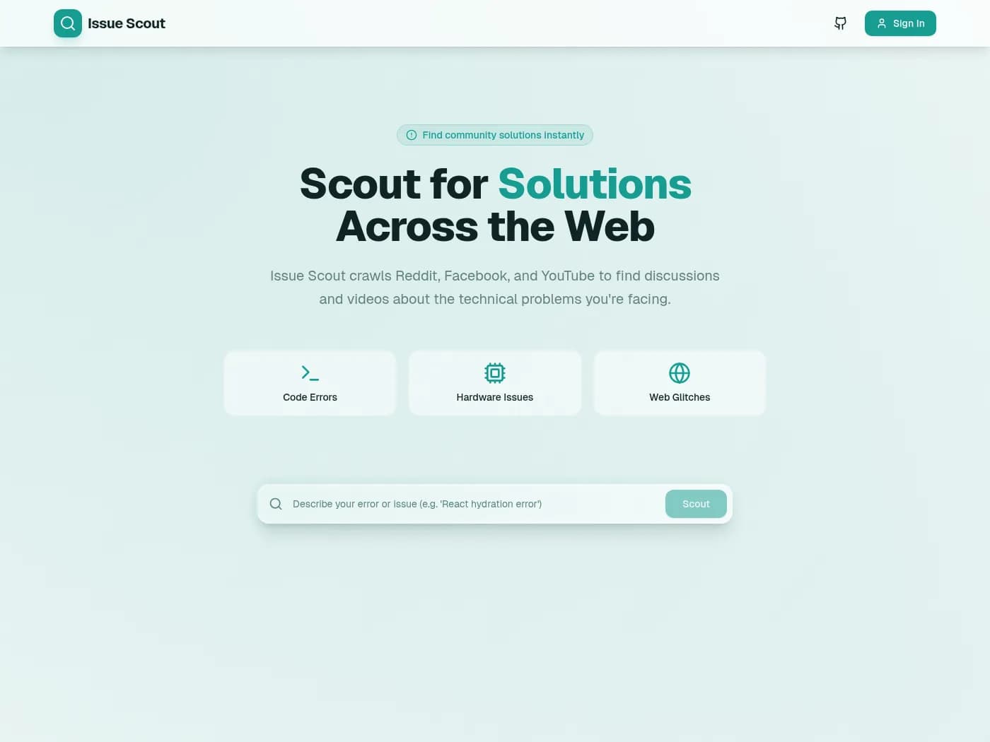 Issue Scout