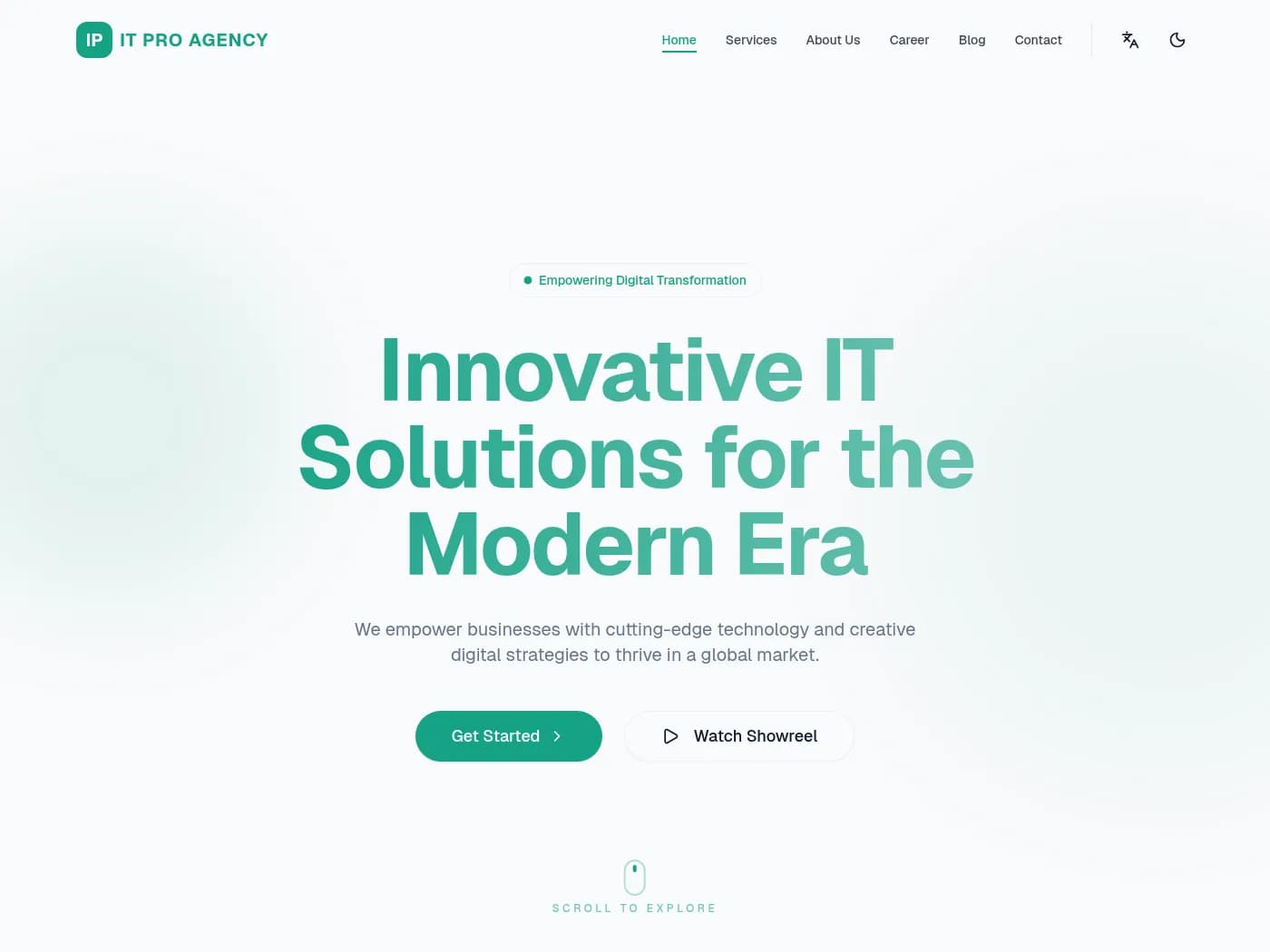 IT Pro Agency Site