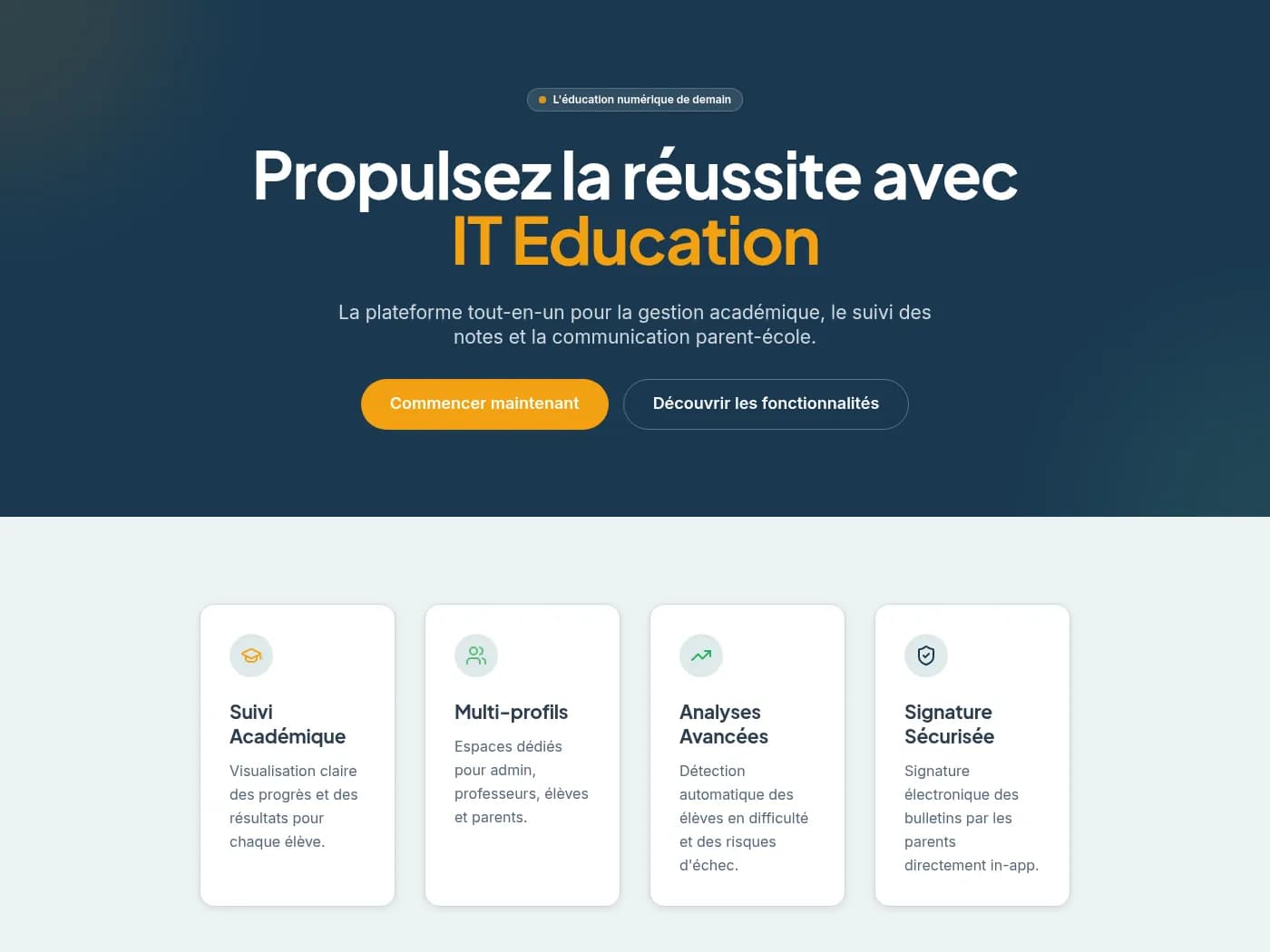 IT Education Platform