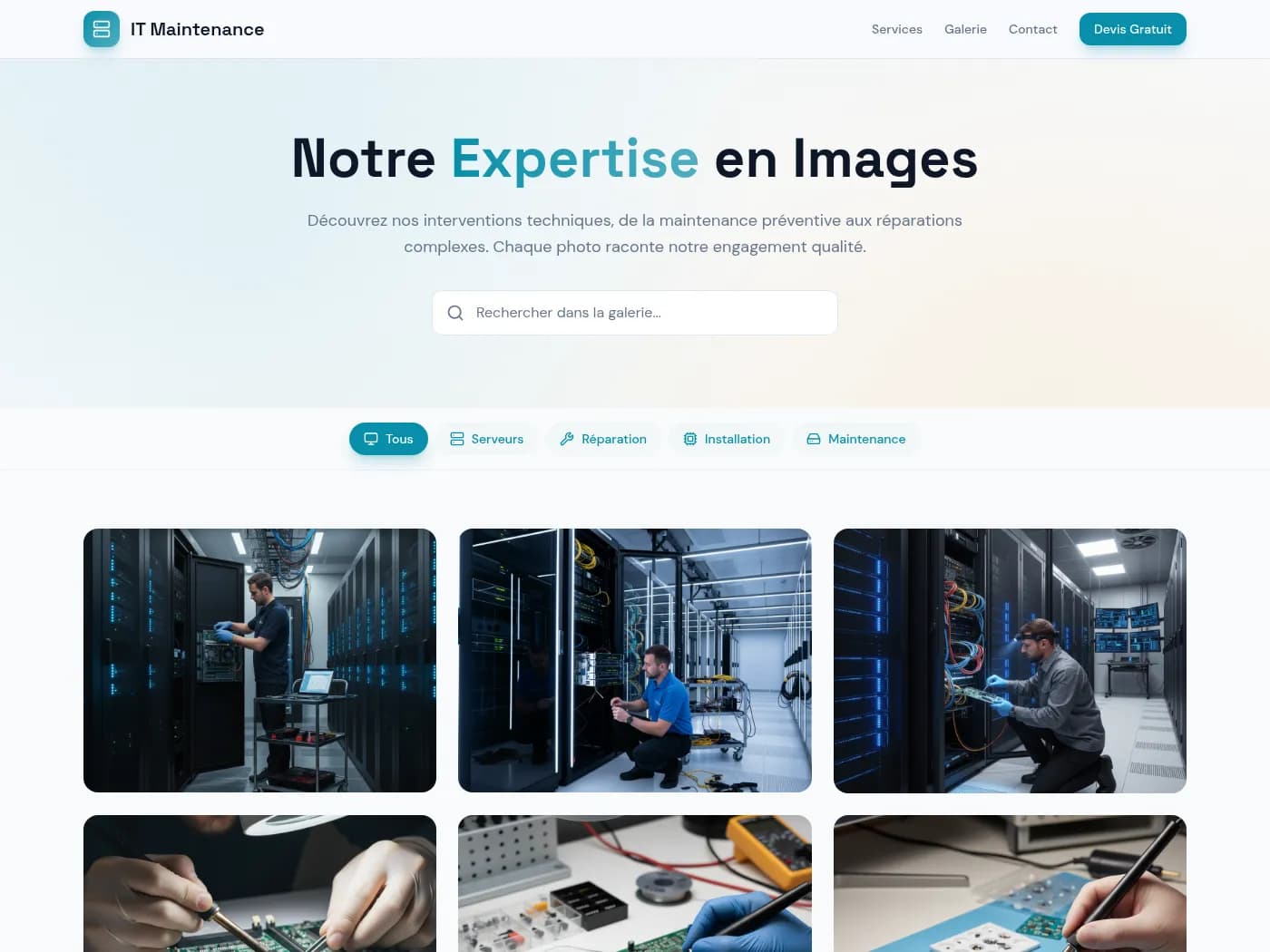 IT Maintenance Gallery