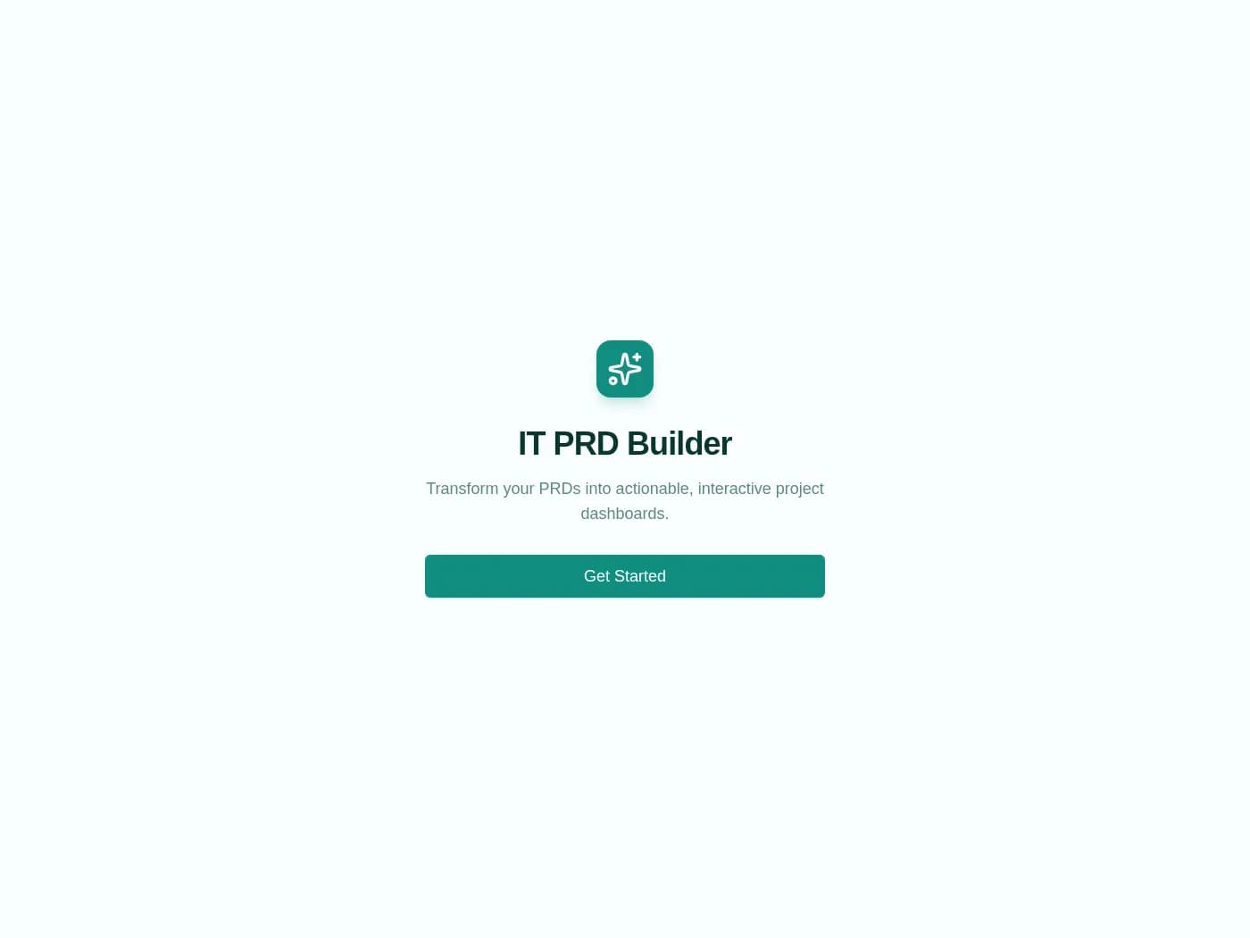 IT PRD Builder