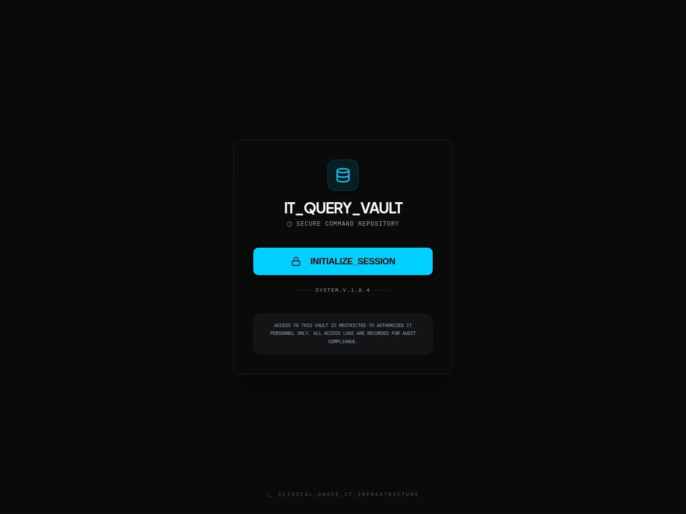 IT Query Vault