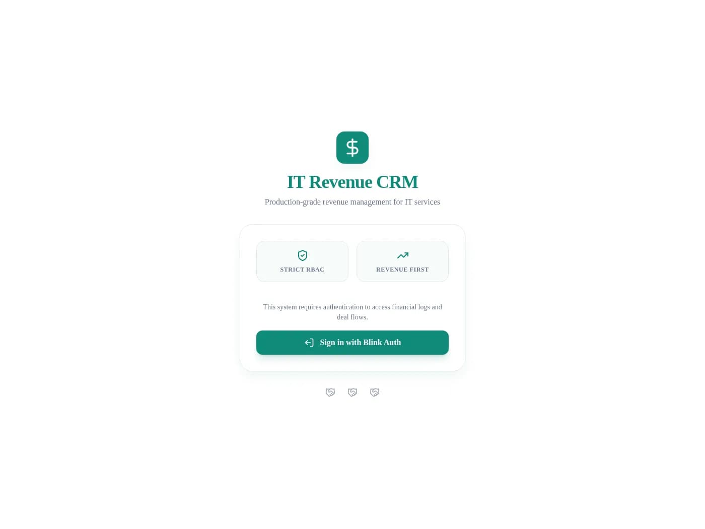 IT Revenue CRM