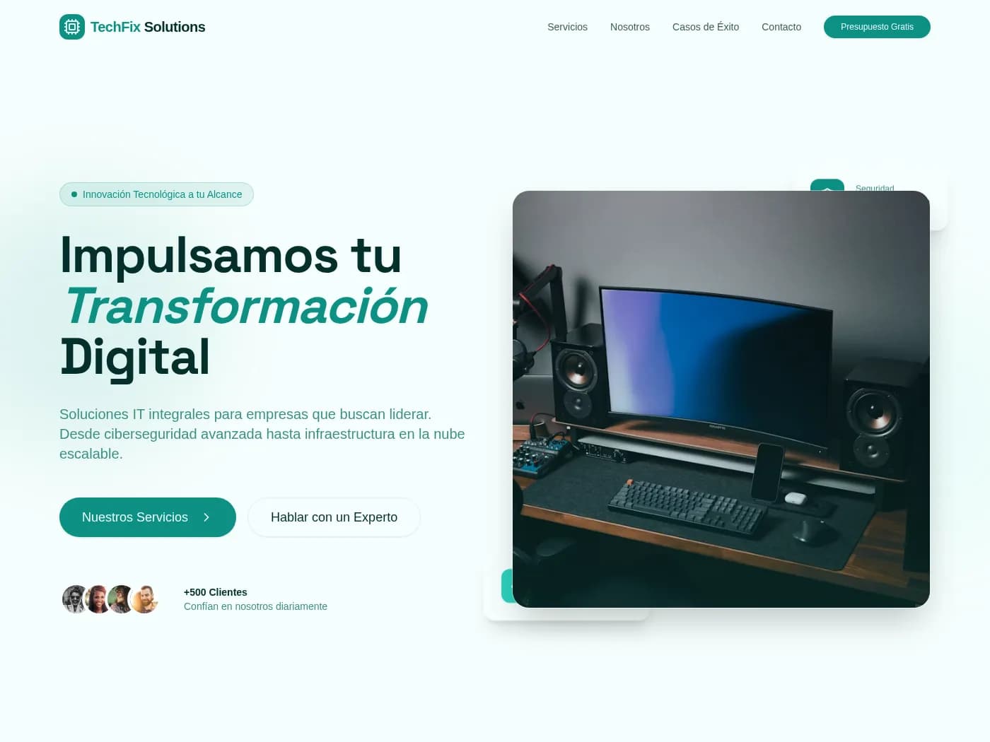 IT Services Webpage