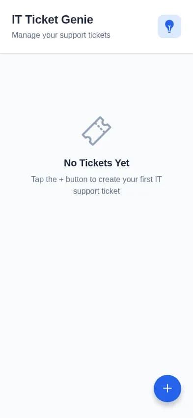 IT Ticket Genie