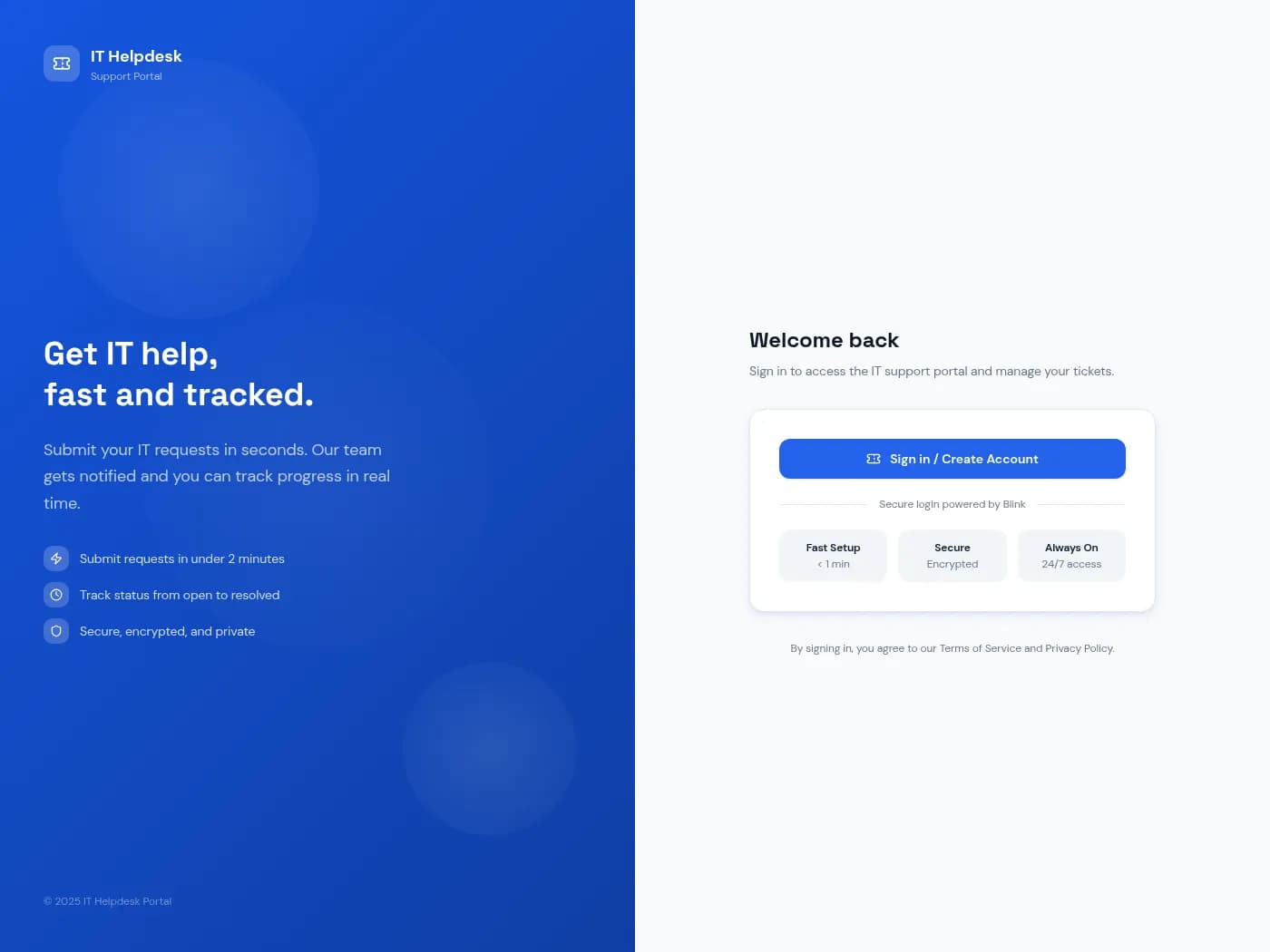 IT Helpdesk Portal