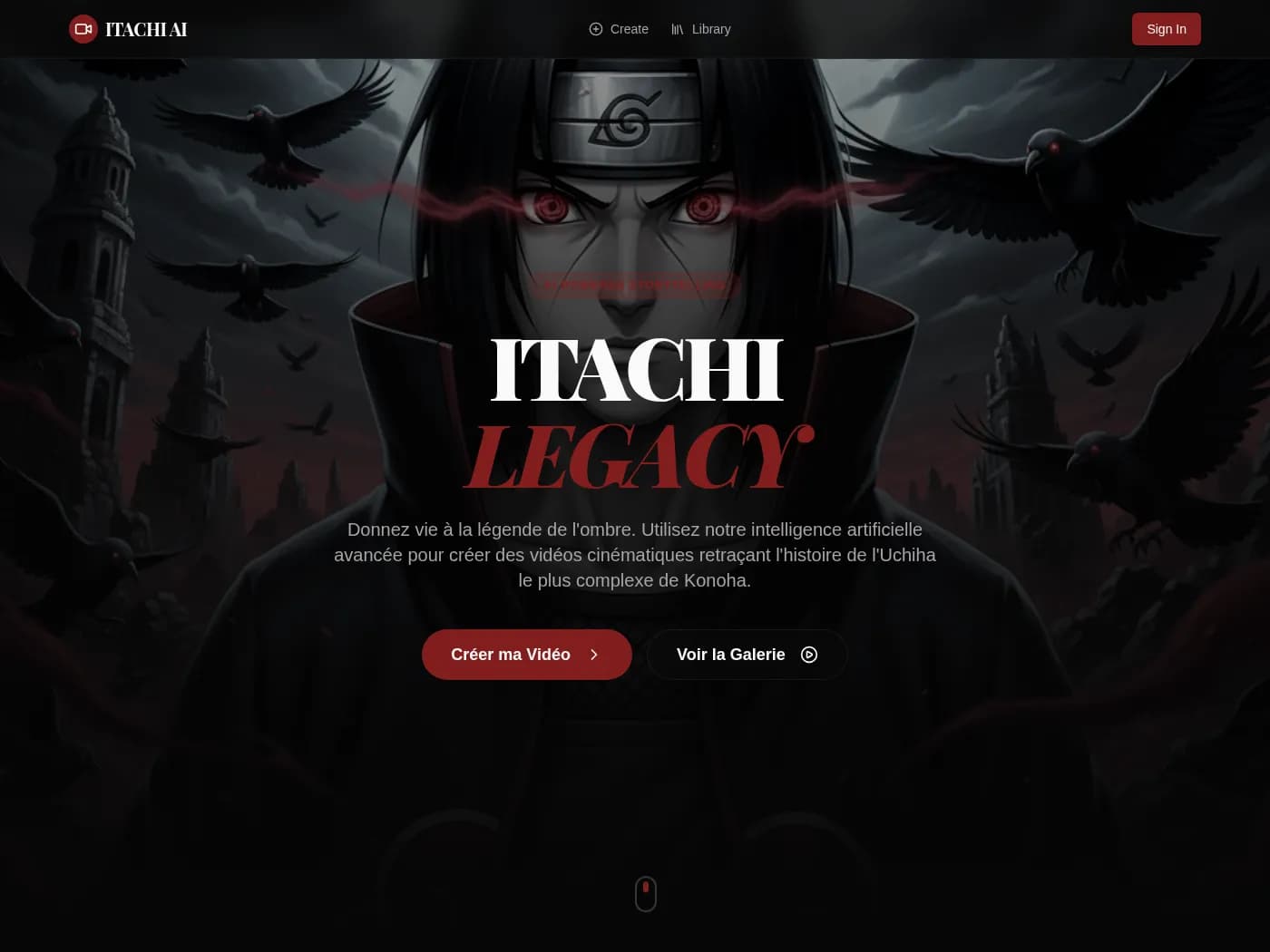 Itachi Story Video Maker