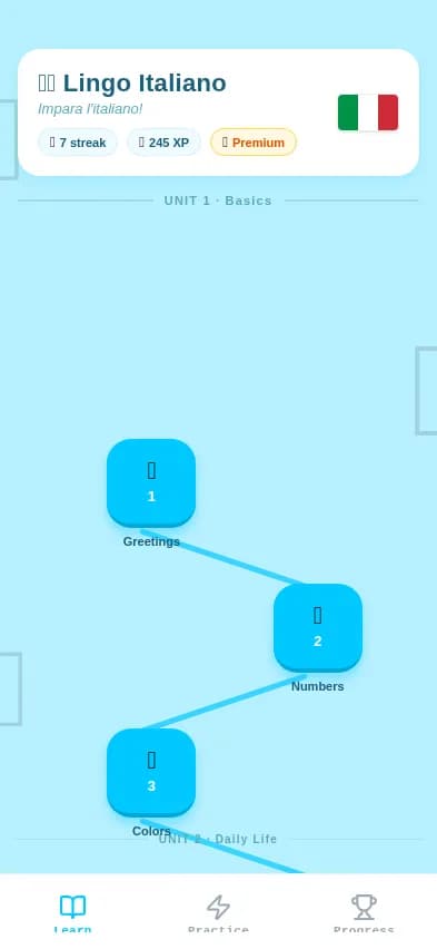 Lingo Italiano App