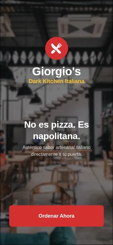 Pizzaria UX Mobile App