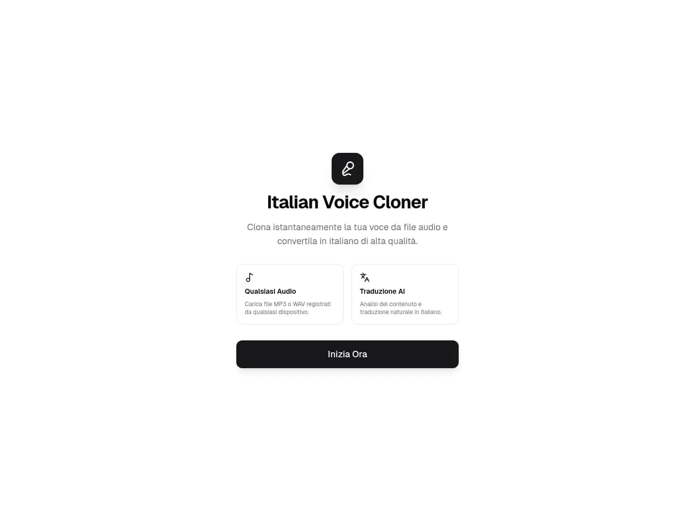 Italian Voice Cloner