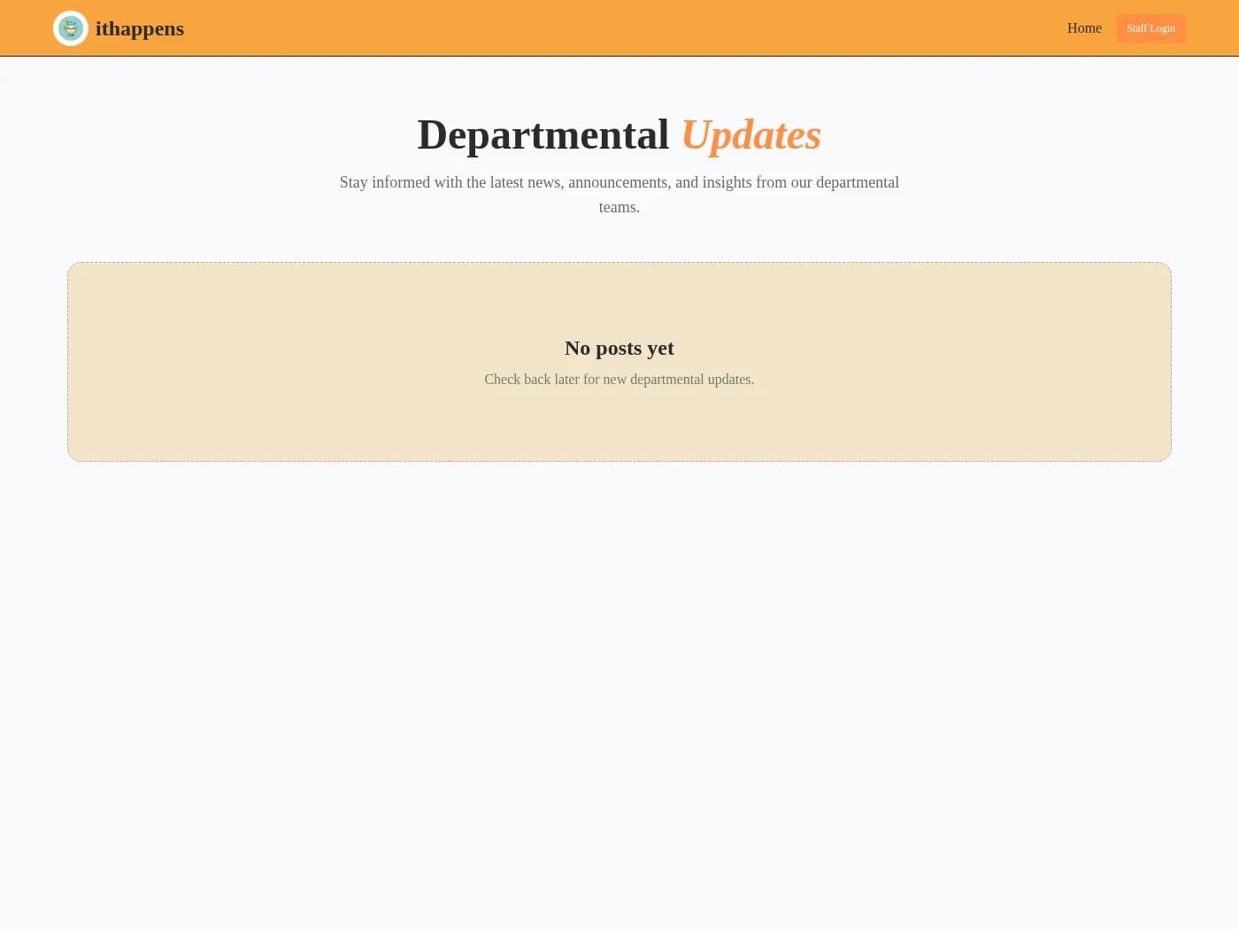 ItHappens CMS