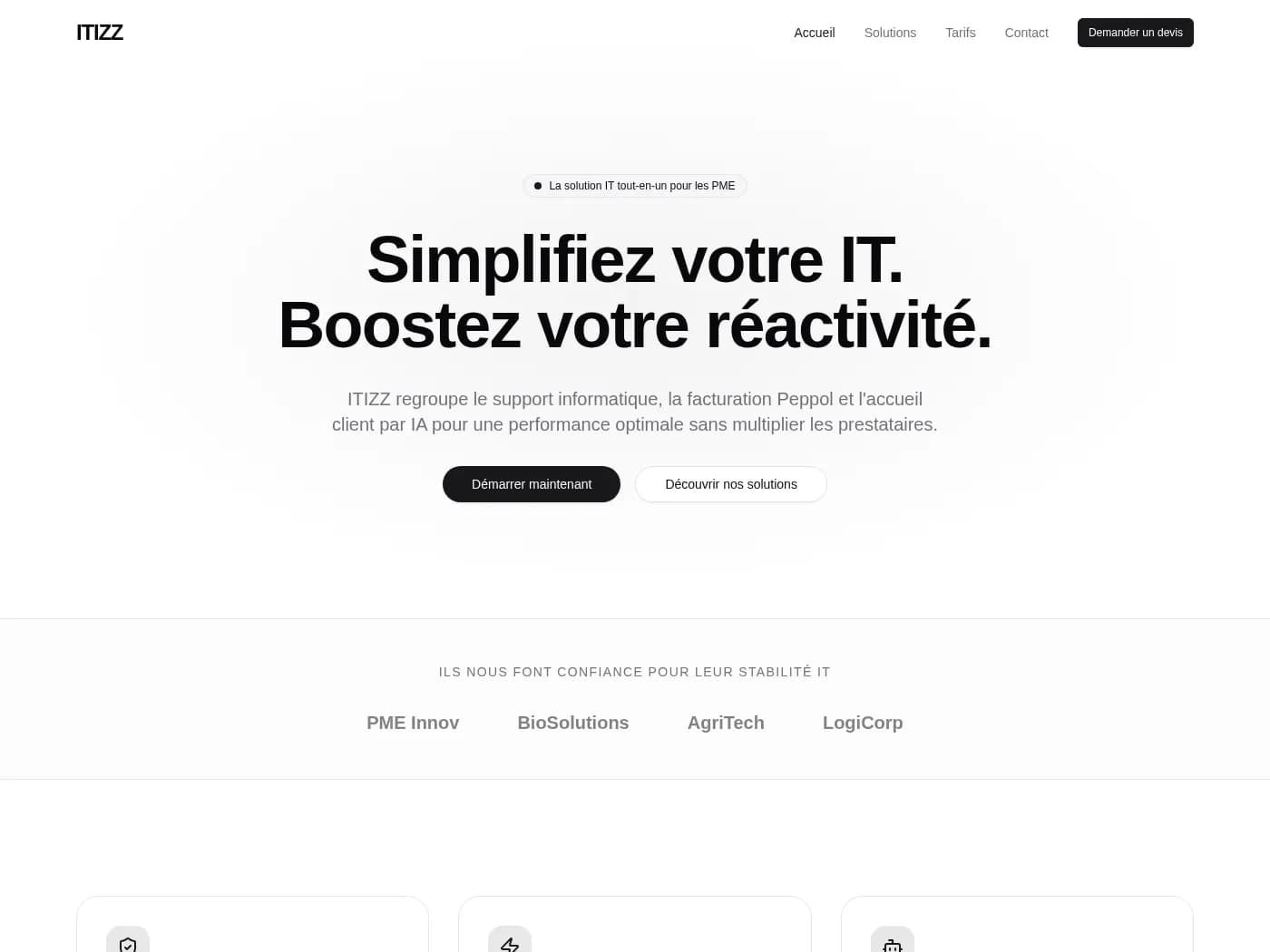 ITIZZ Solutions Hub