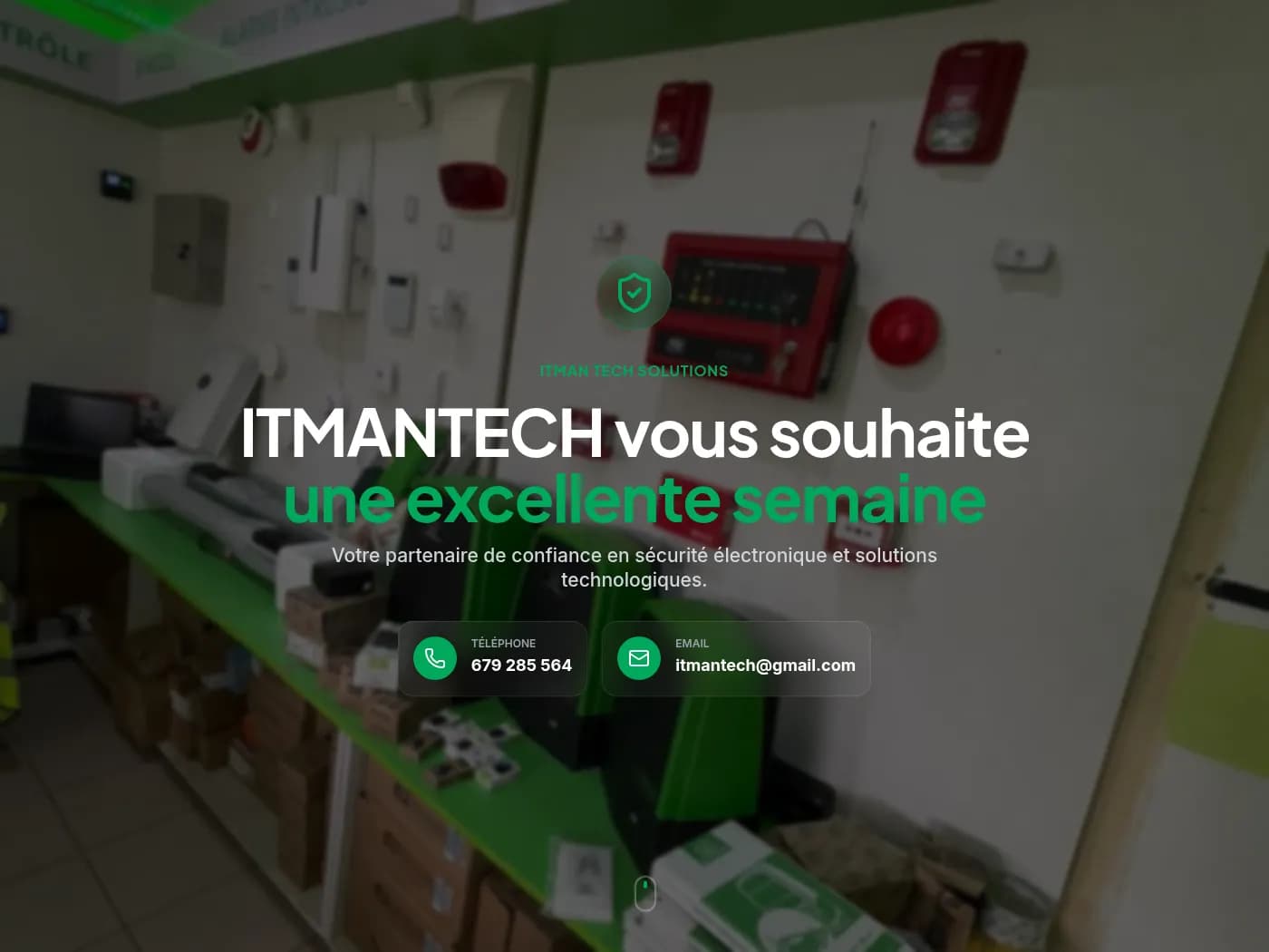 ITMAN Tech Greeting Banner