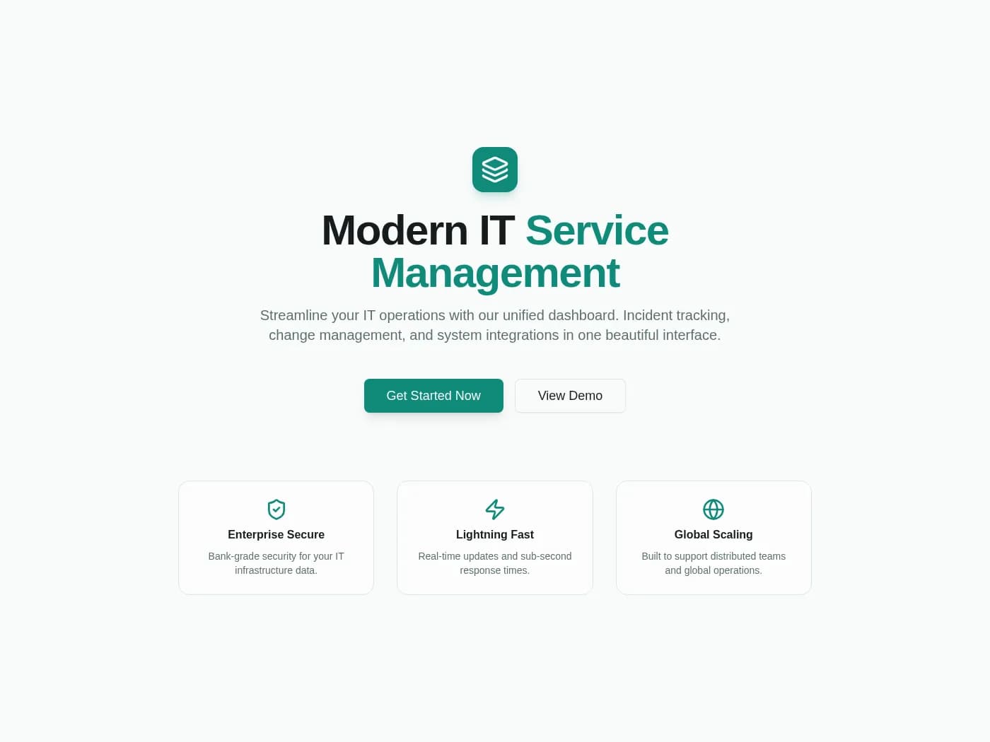 ITSM Dashboard Suite