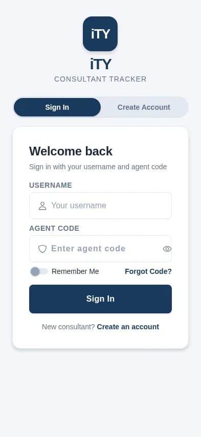 iTY Consultant Tracker