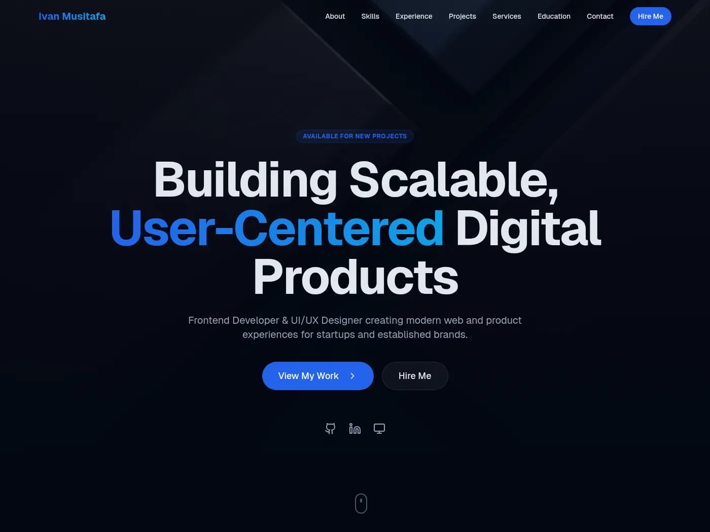 Ivan Musitafa Portfolio