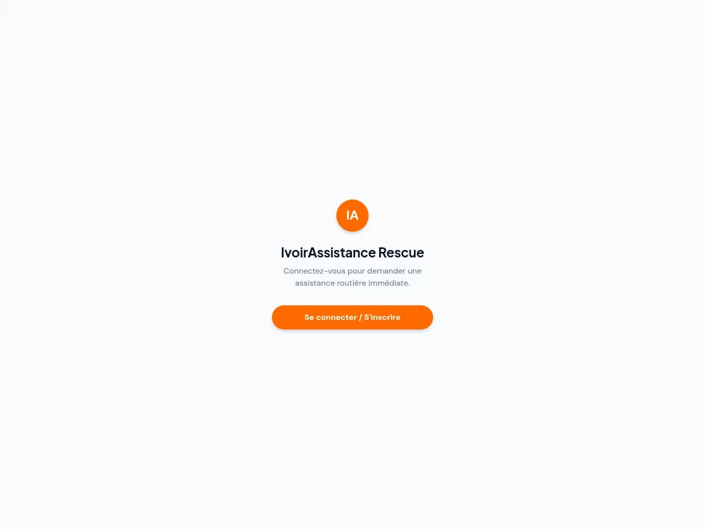 IvoirAssistance Rescue PWA