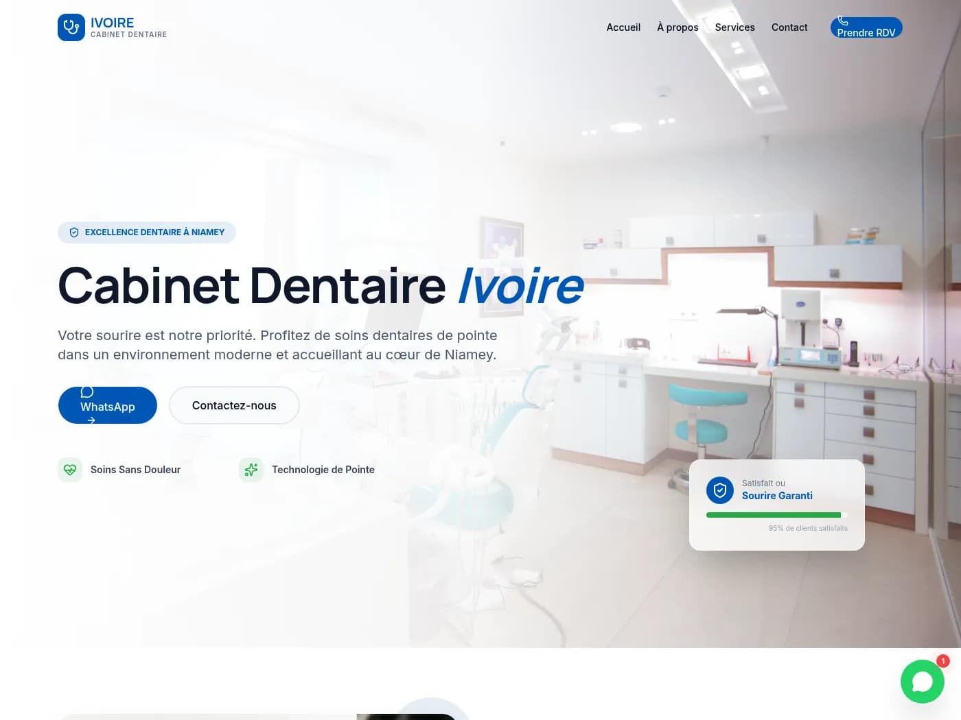 Ivoire Dental Web Presence
