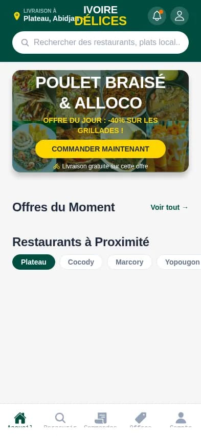 Ivoire Eats Delivery