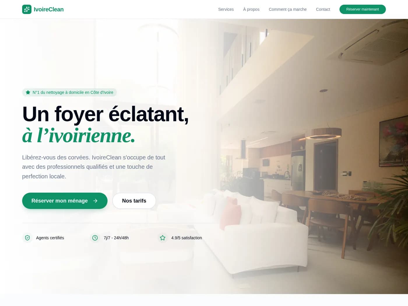 IvoireClean Services