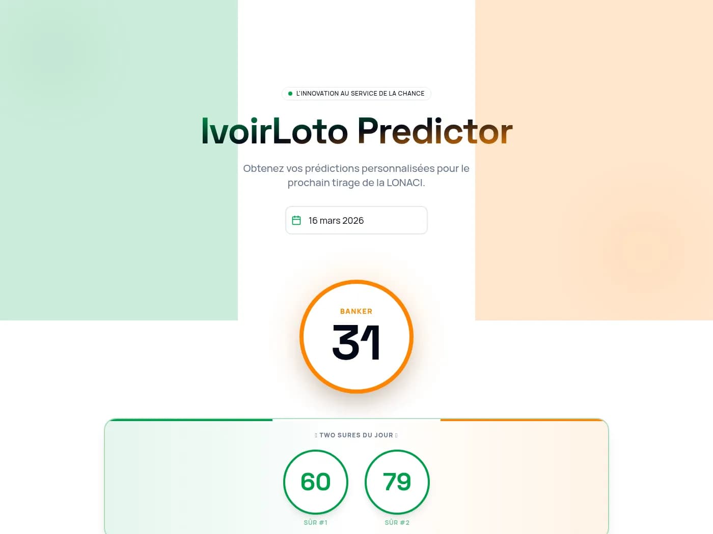 IvoirLoto Predictor