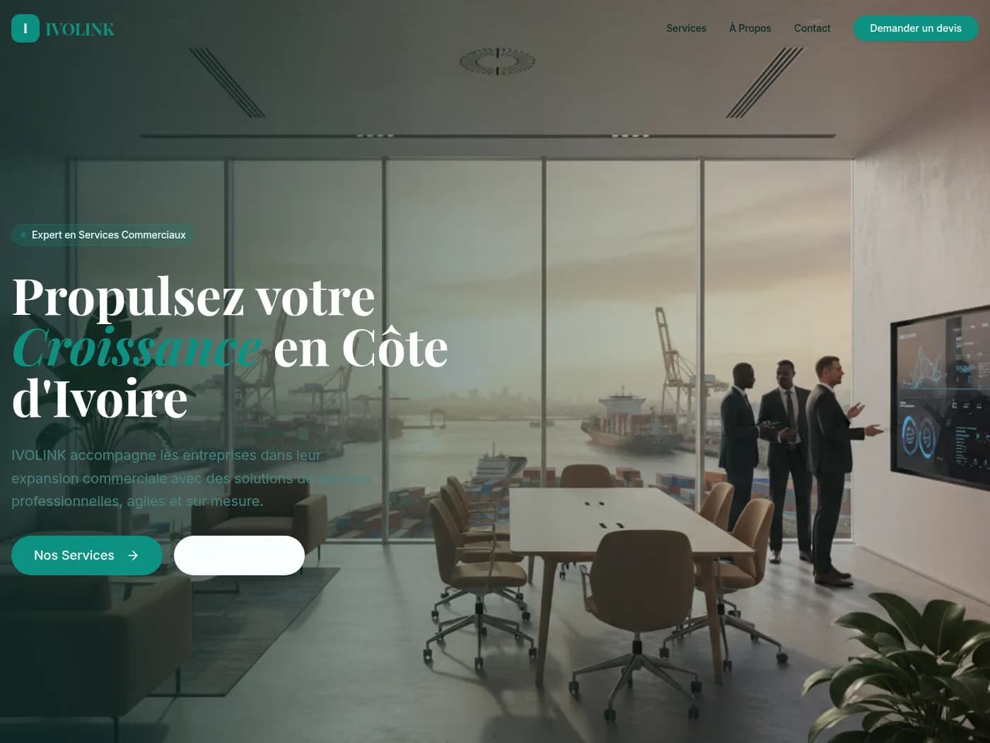 Ivolink Services Website
