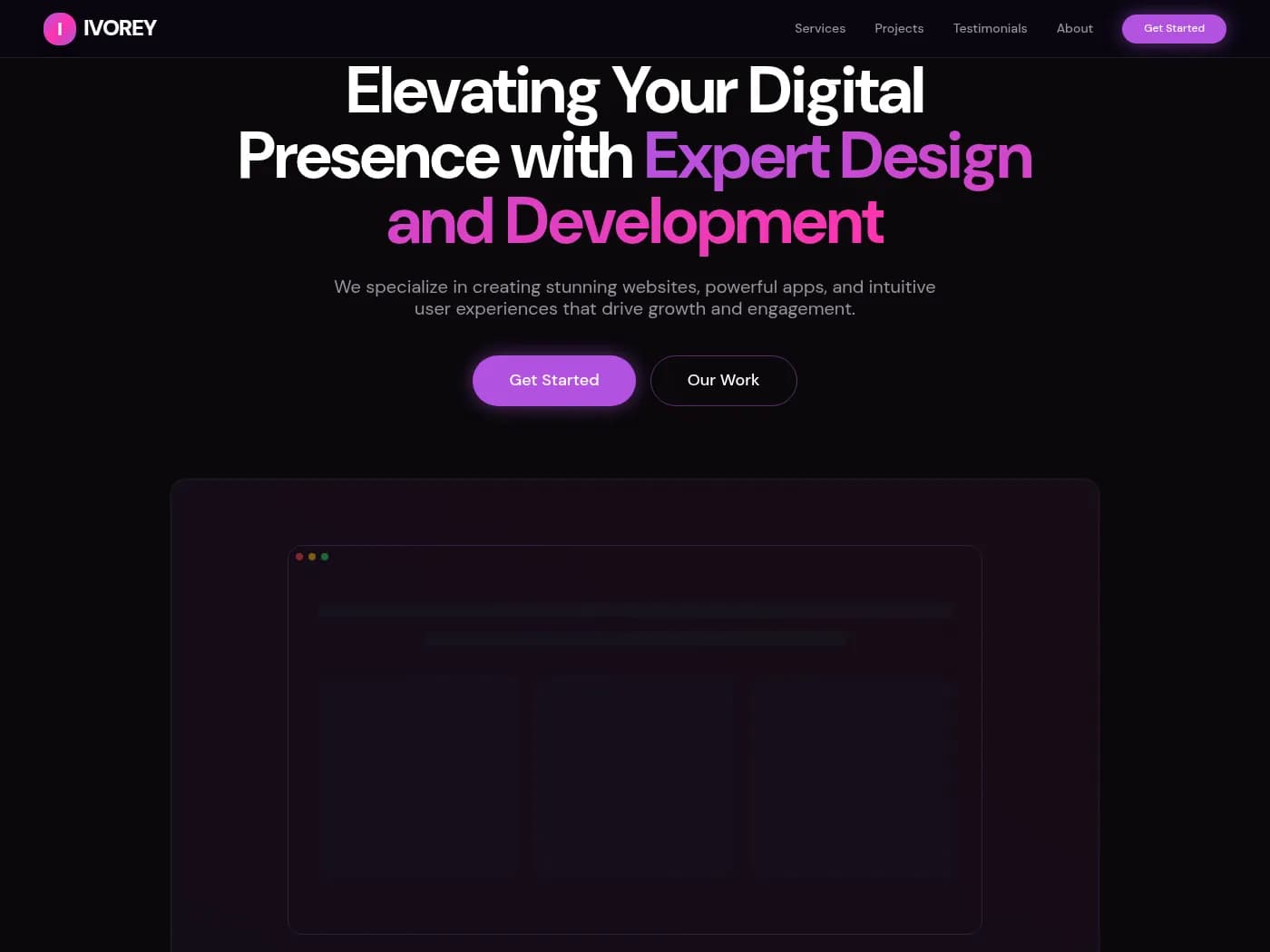 Ivorey Web Clone
