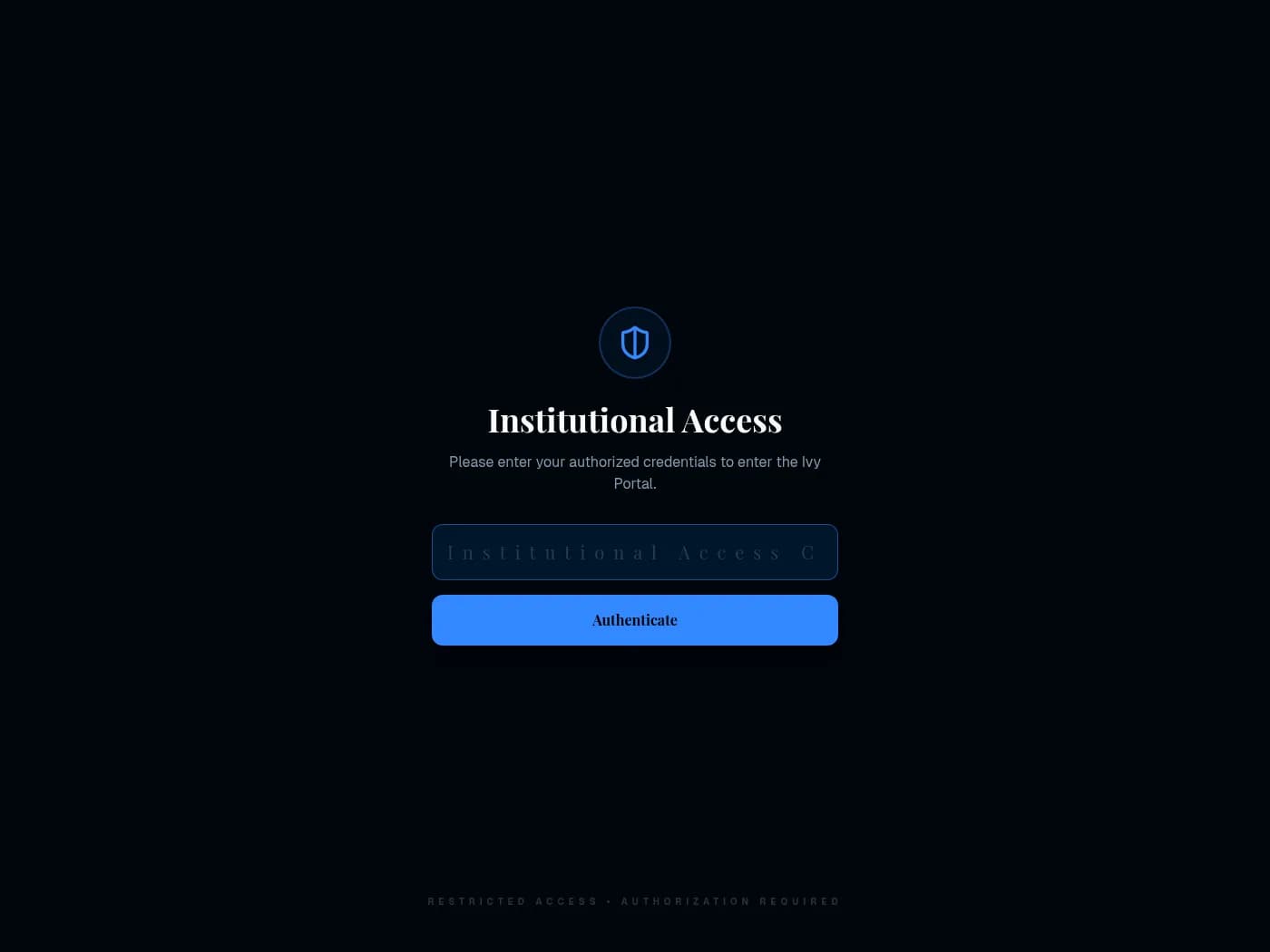 Ivy Proxy Portal