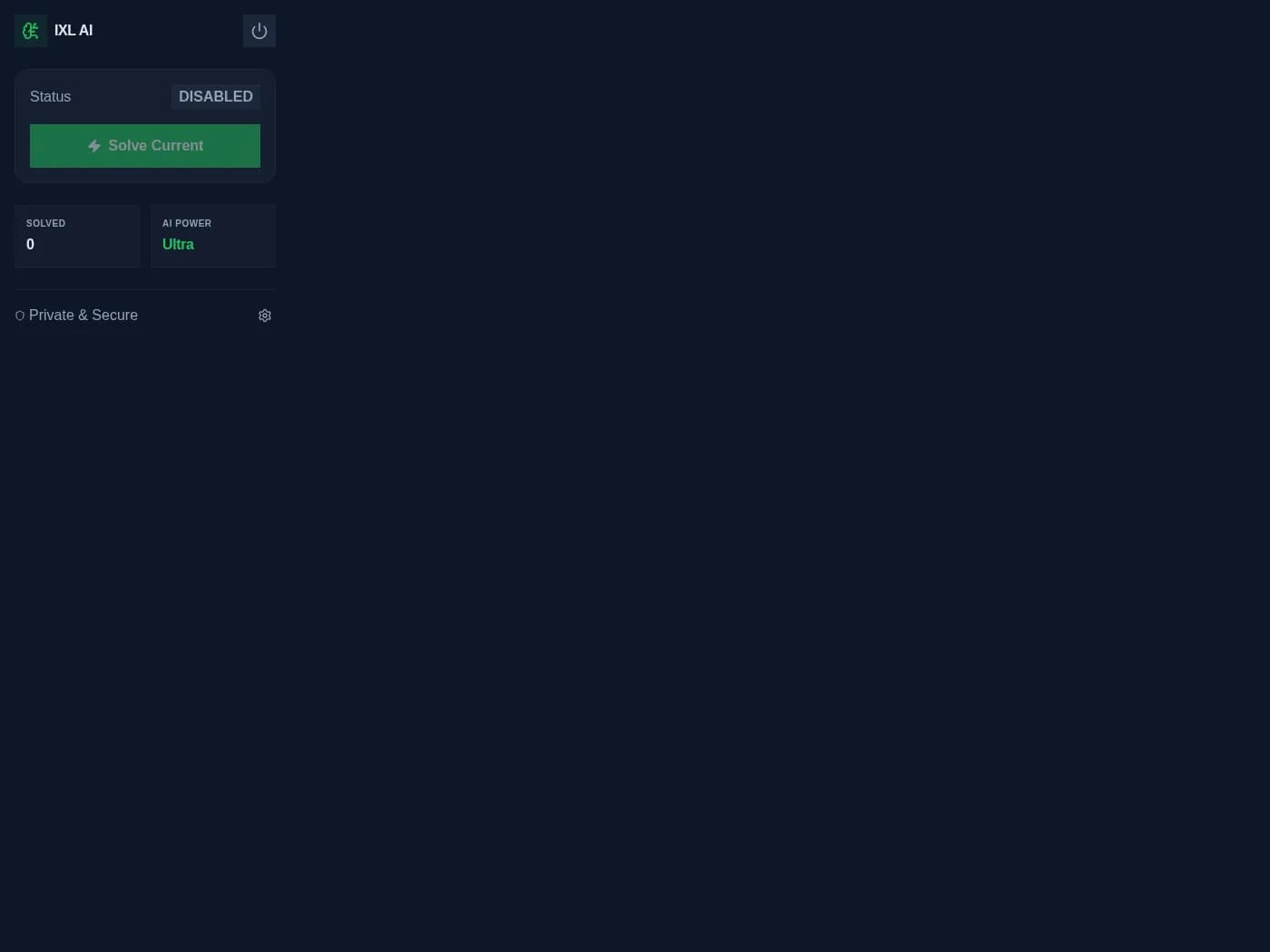 IXL AI Answer Extension