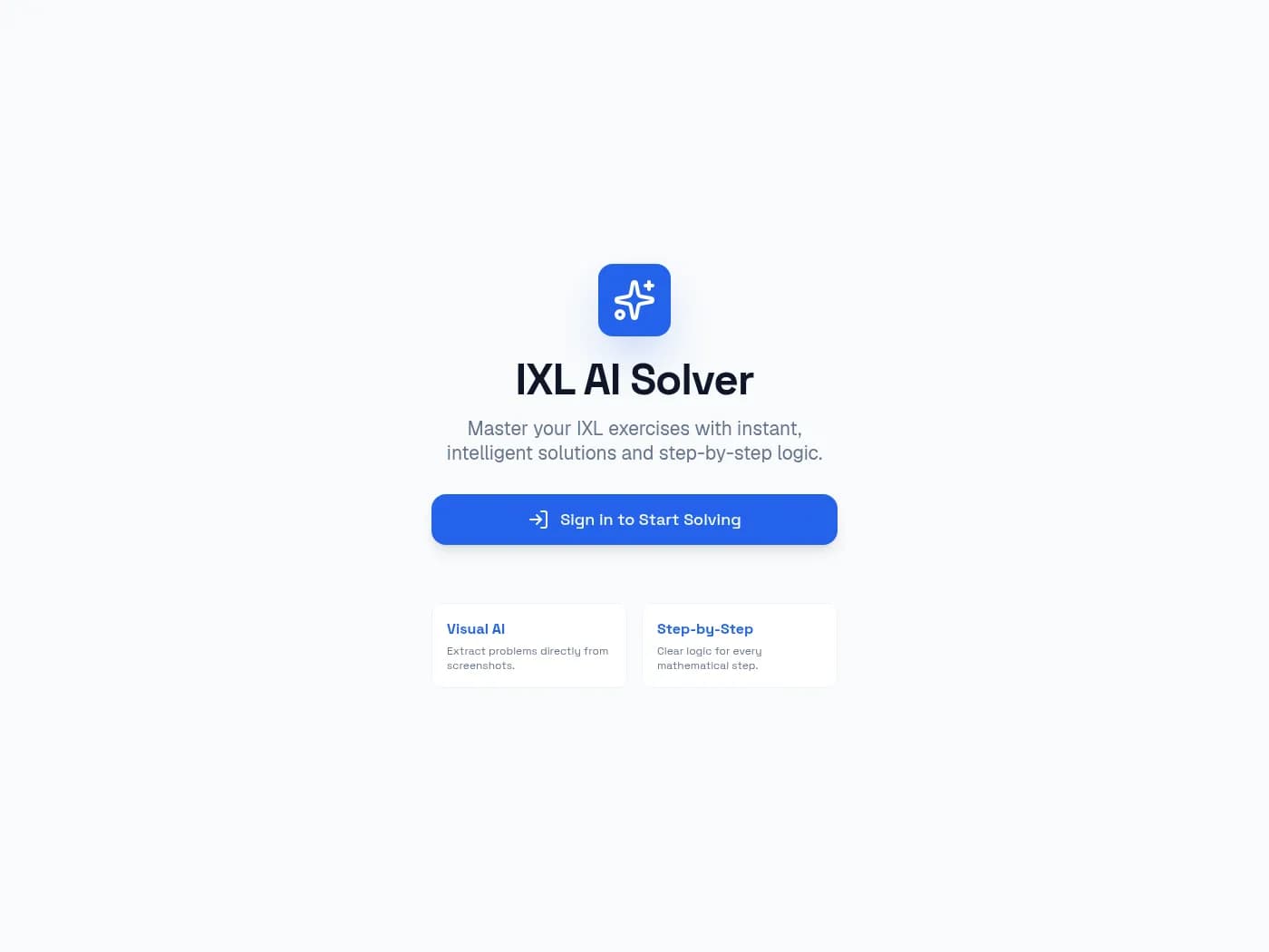 IXL AI Solver