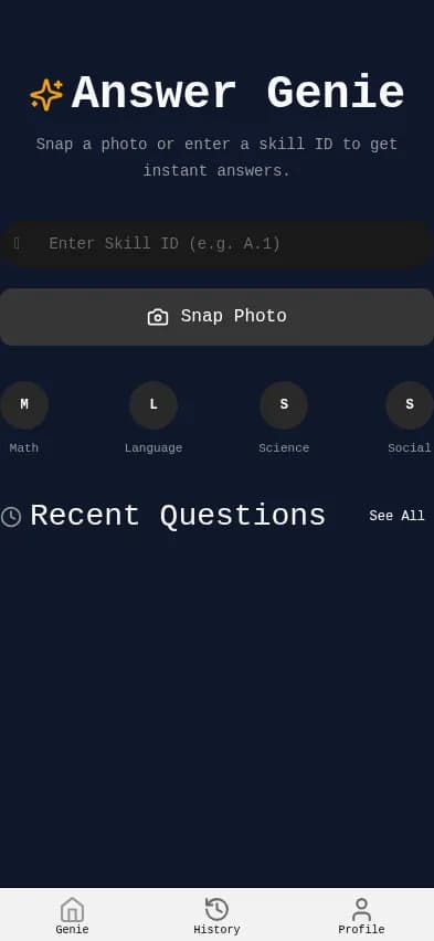 IXL Answer Genie