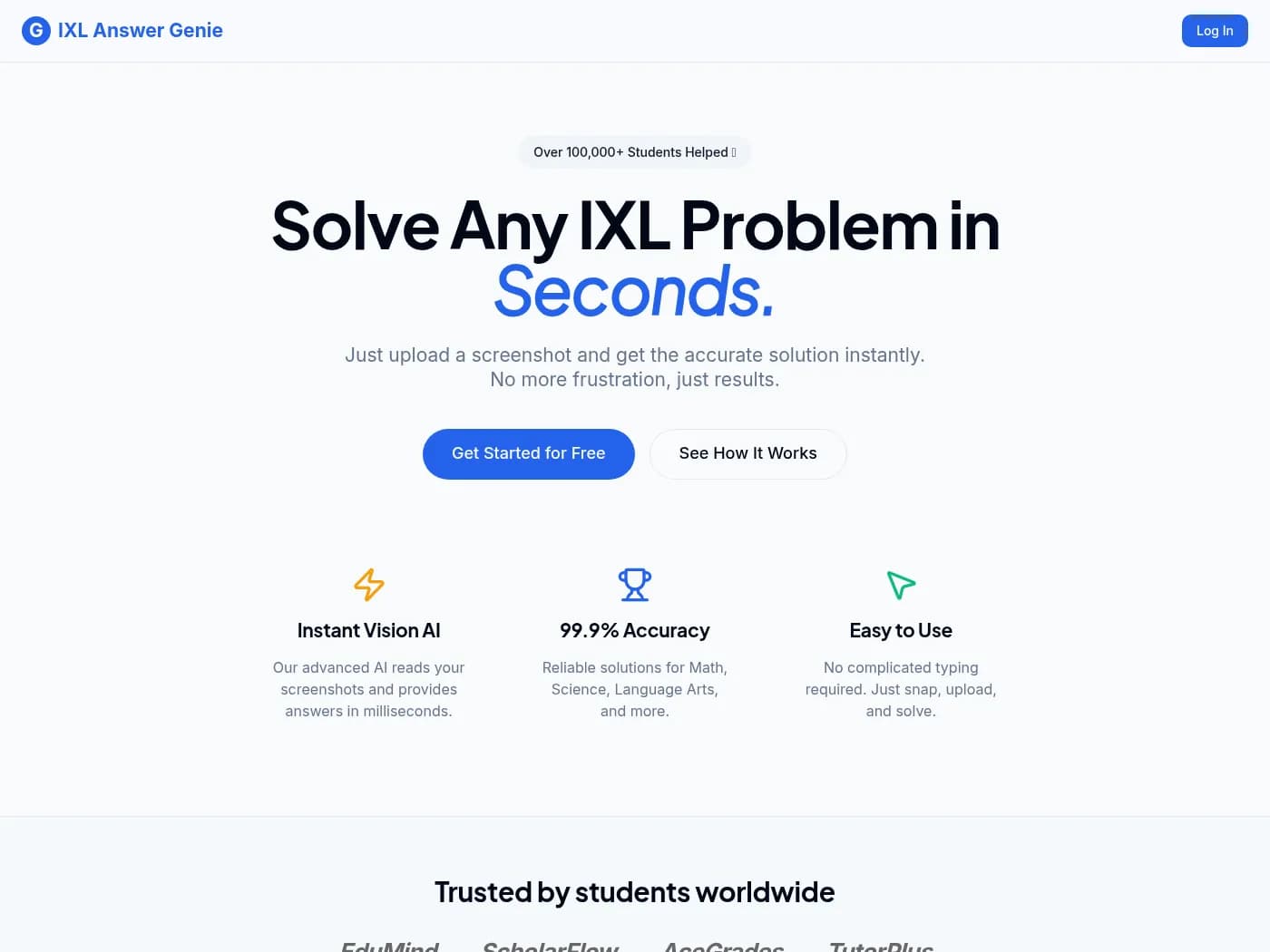 IXL Answer Genie
