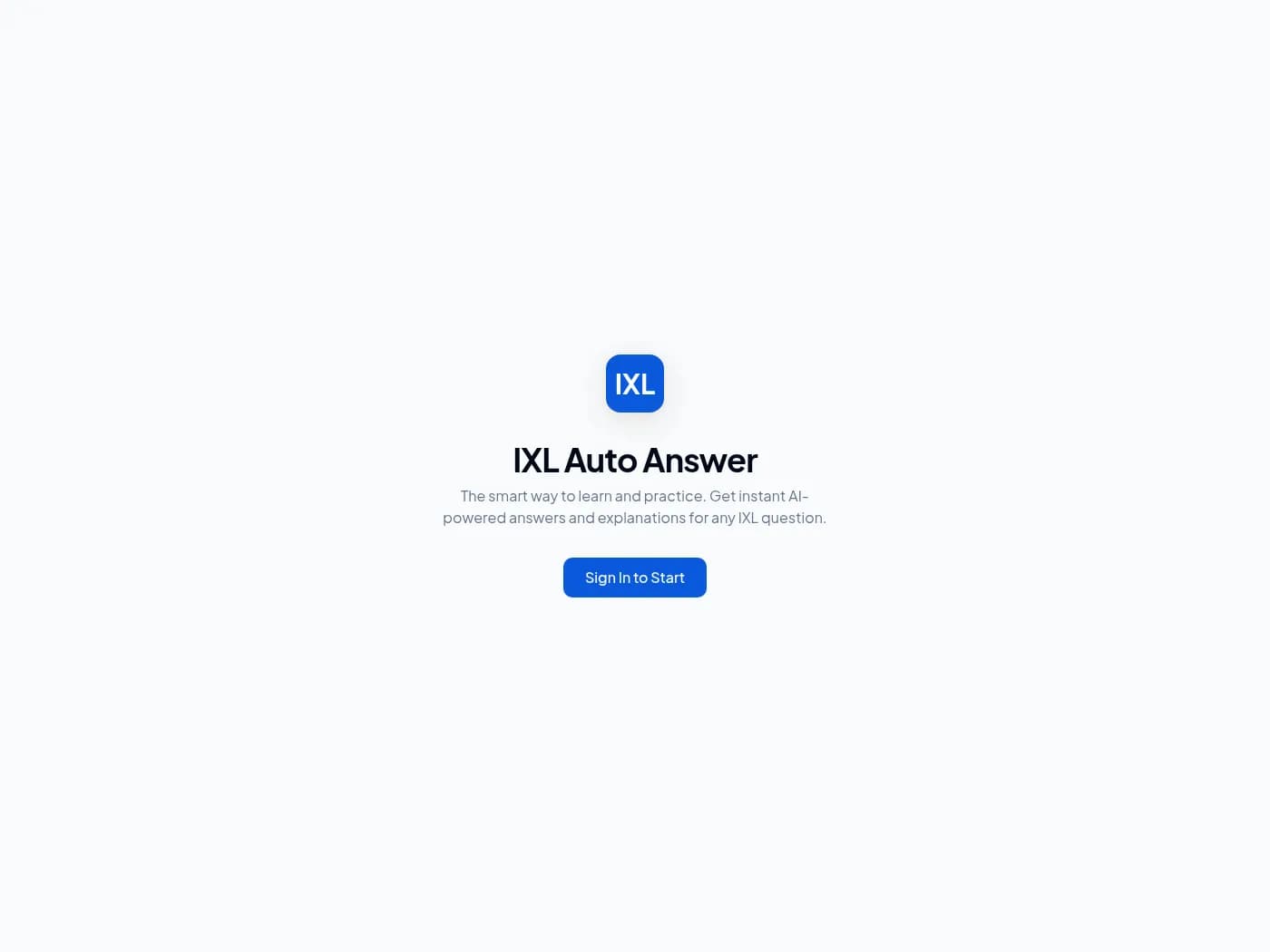 IXL Auto Answer