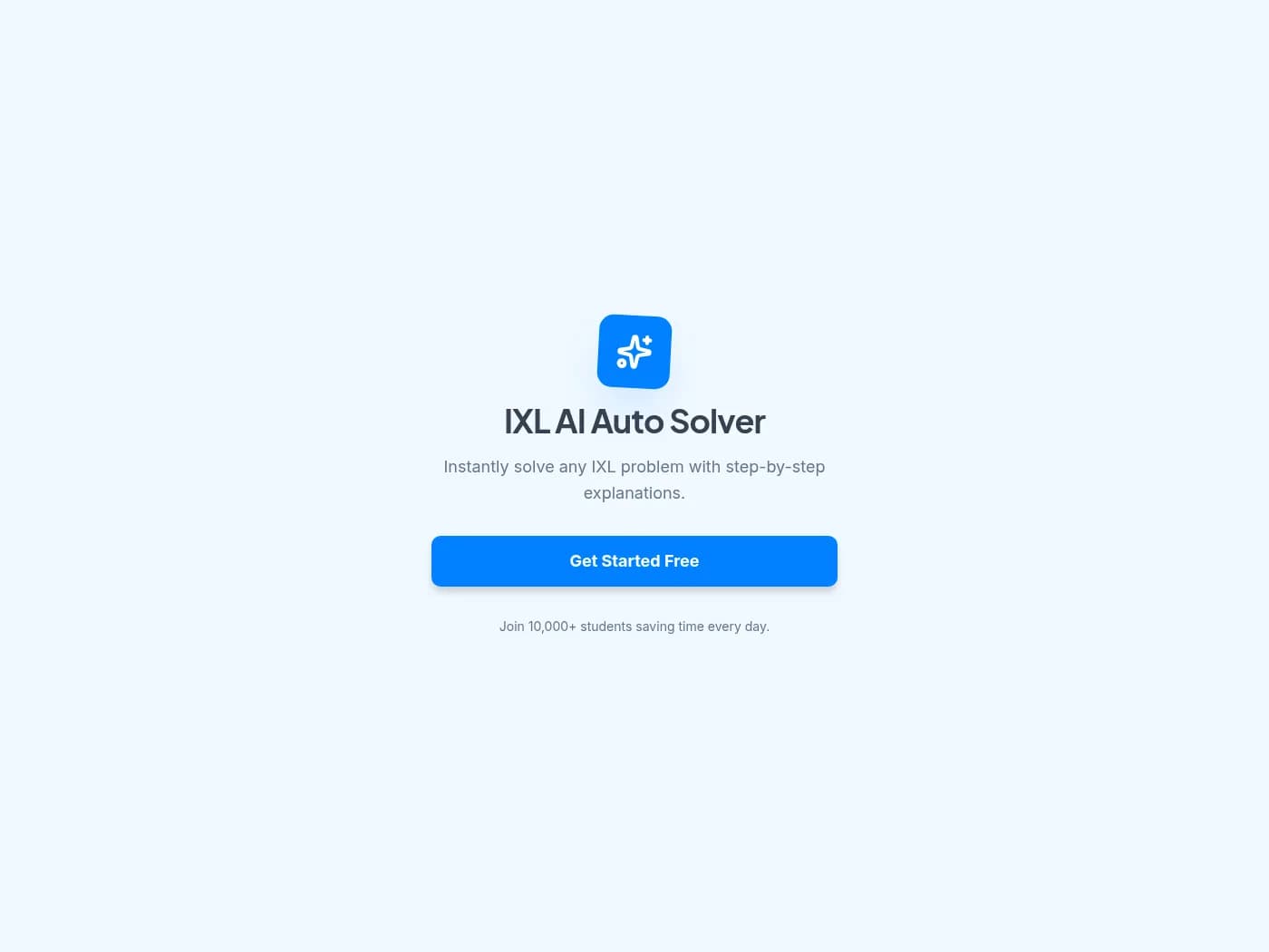 IXL AI Auto Solver