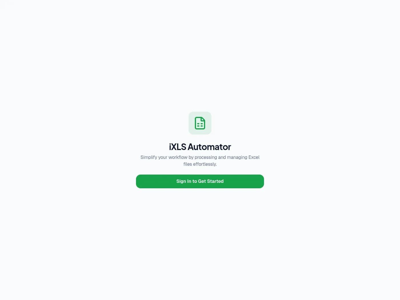 iXLS Automator