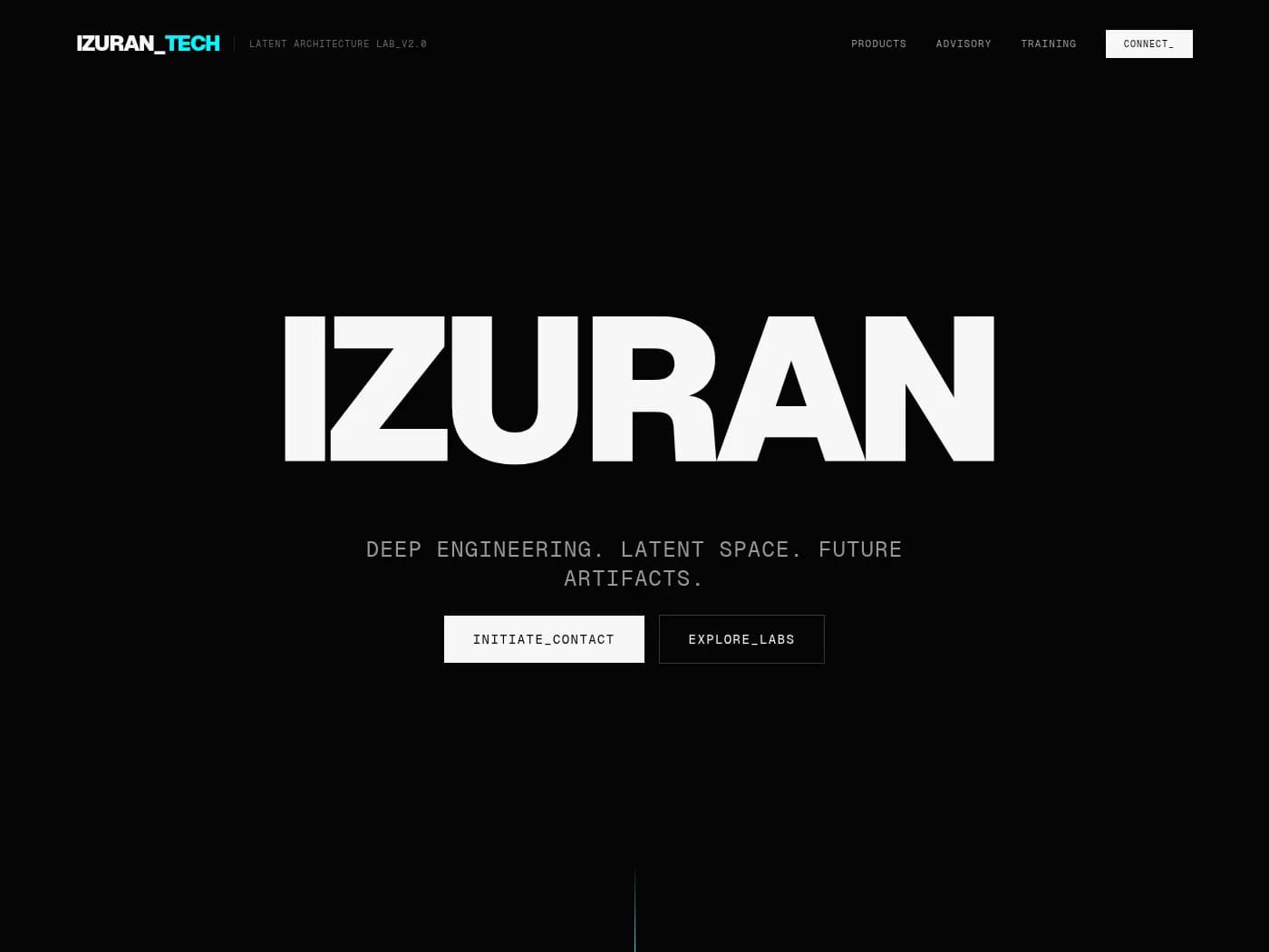 Izuran Tech Landing