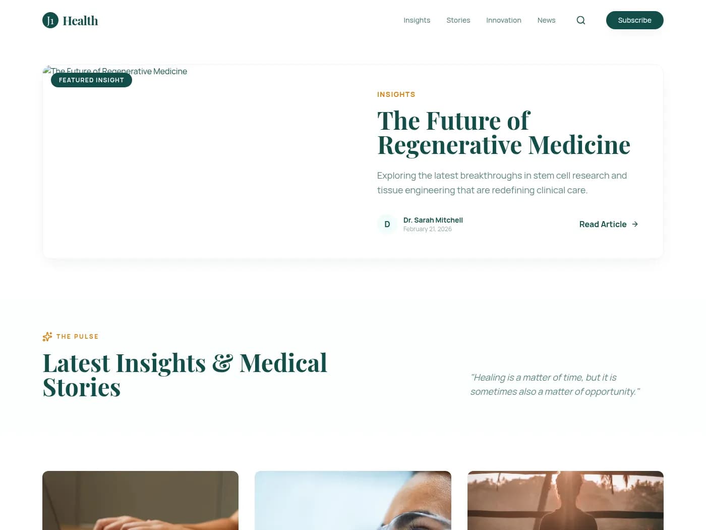 J1 Health Magazine