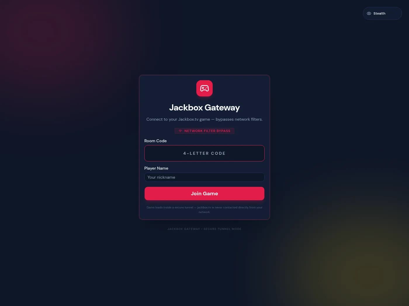 Jackbox Gateway