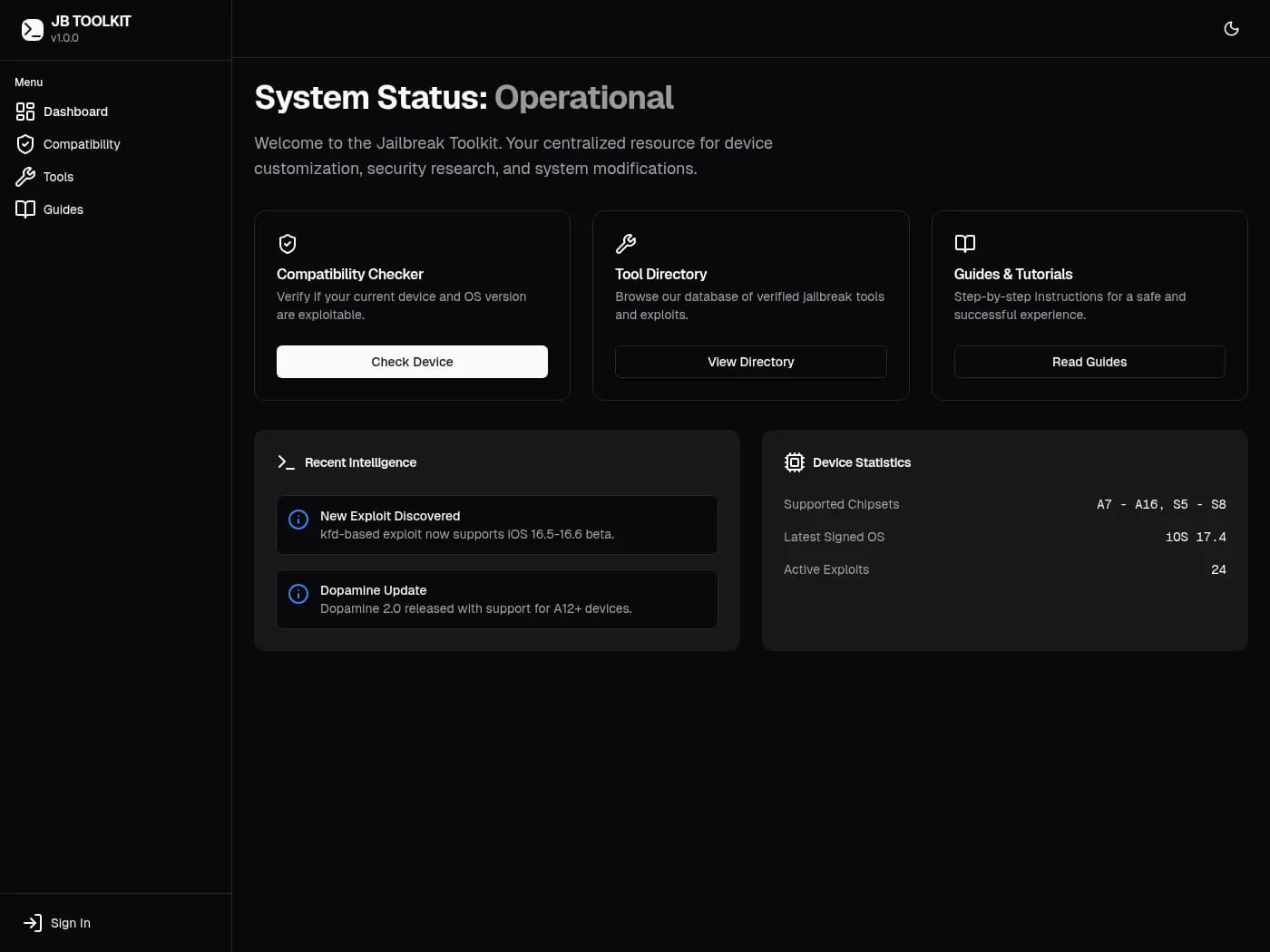 Jailbreak Toolkit