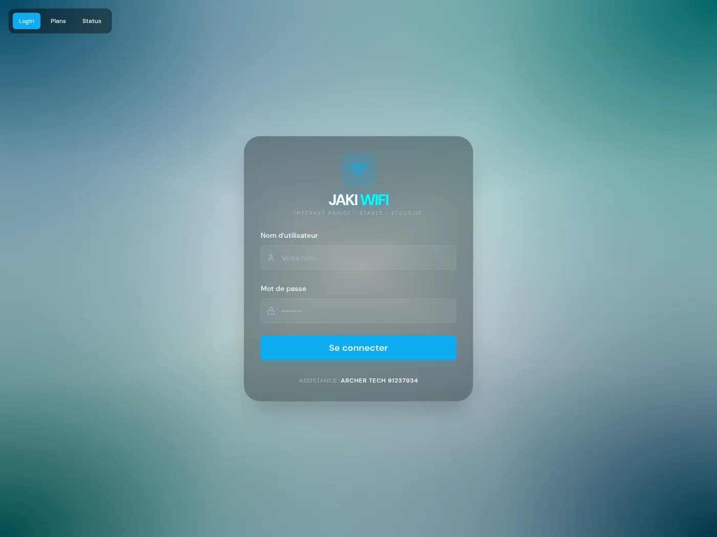 JAKI WiFi UI Kit