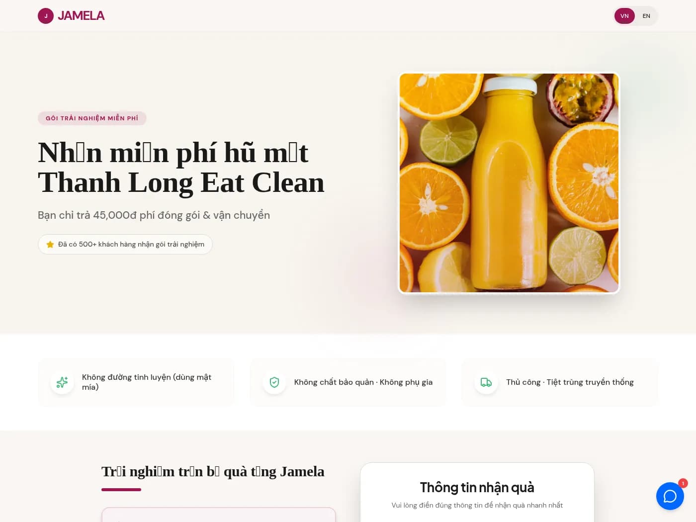 Jamela Bilingual Funnel