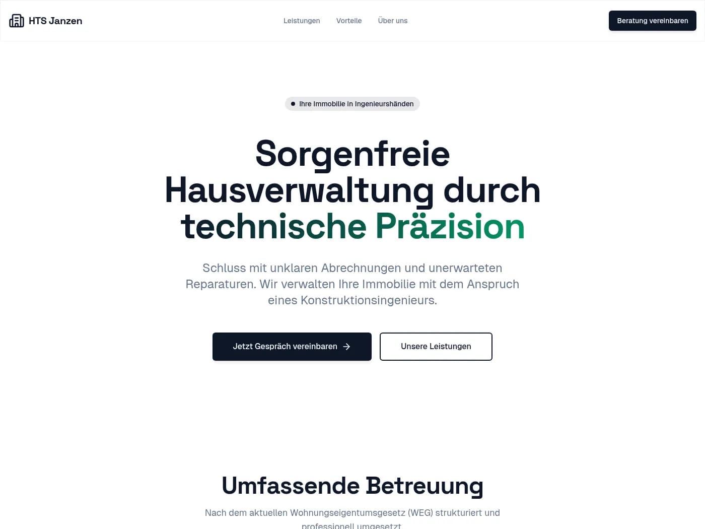 Janzen Site Revamp