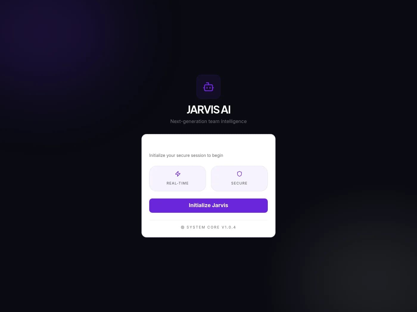 JARVIS AI Web Assistant