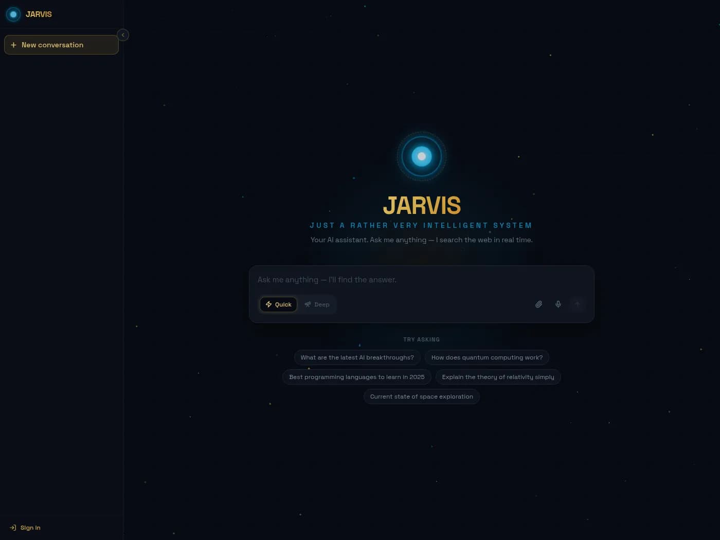 Jarvis AI Companion