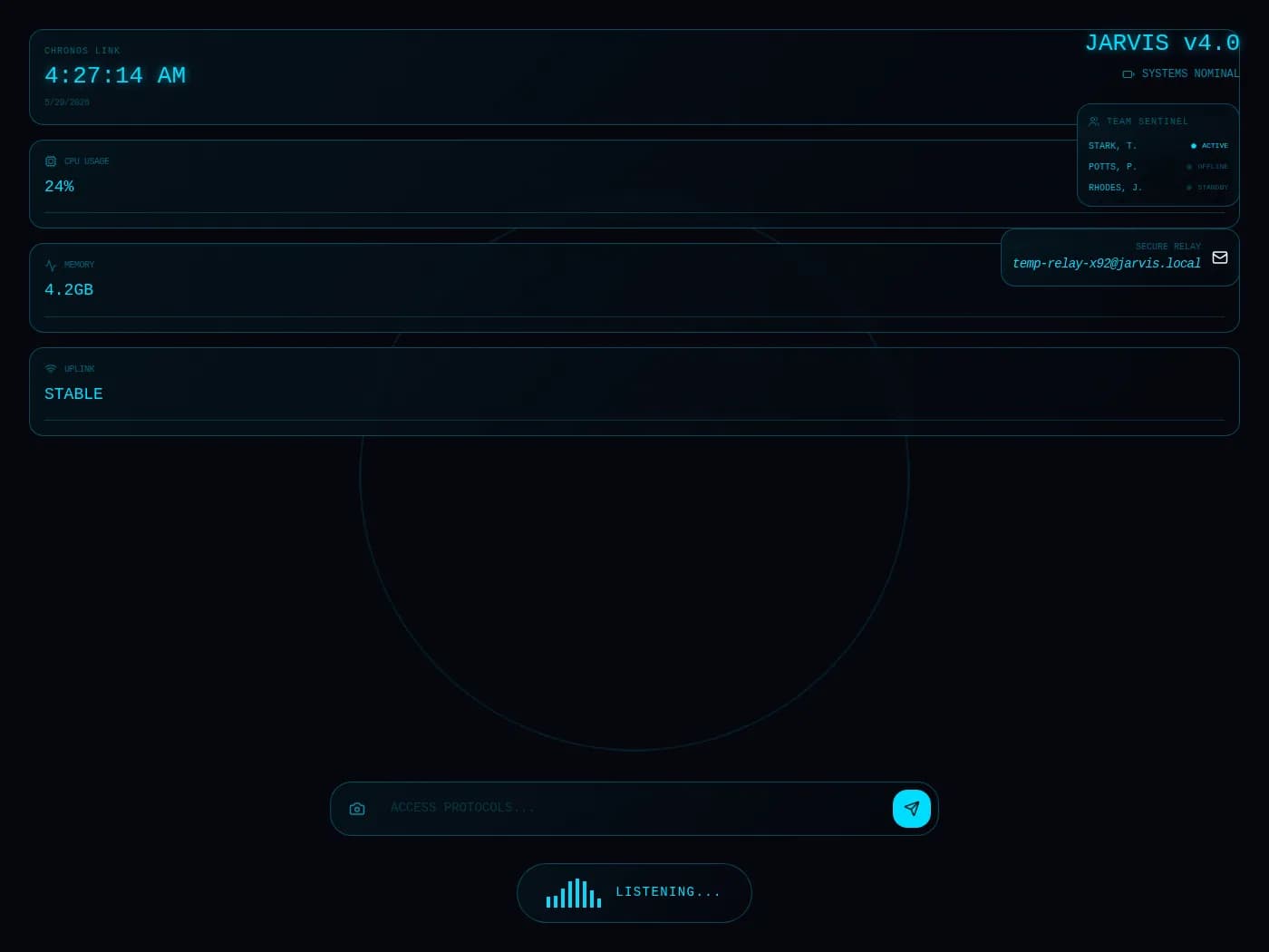 JARVIS Personal AI Assistant