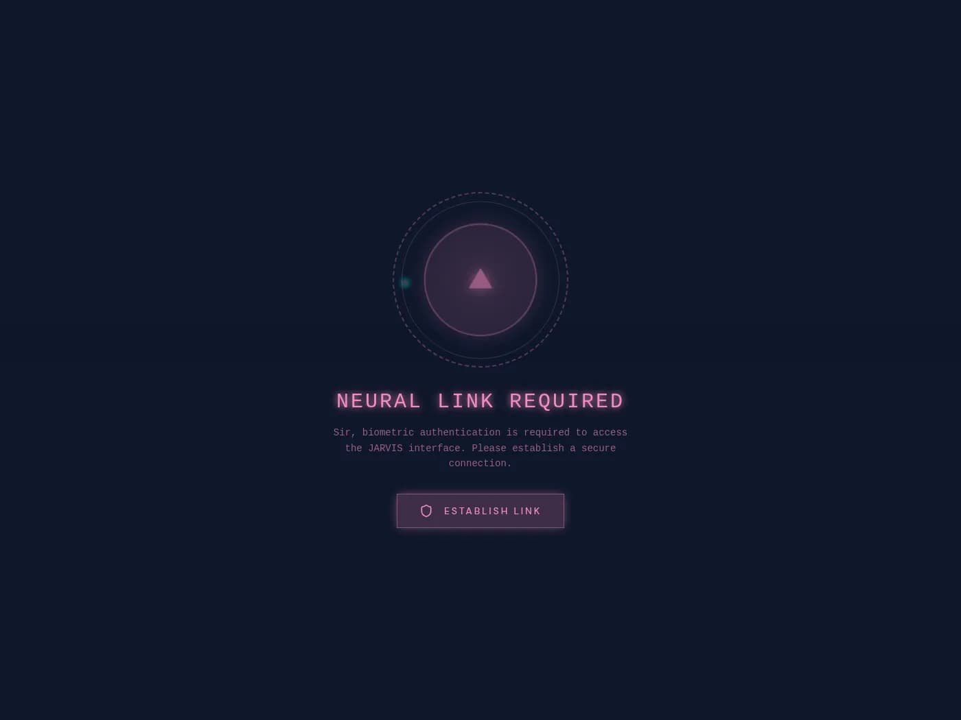 JARVIS Futuristic Assistant