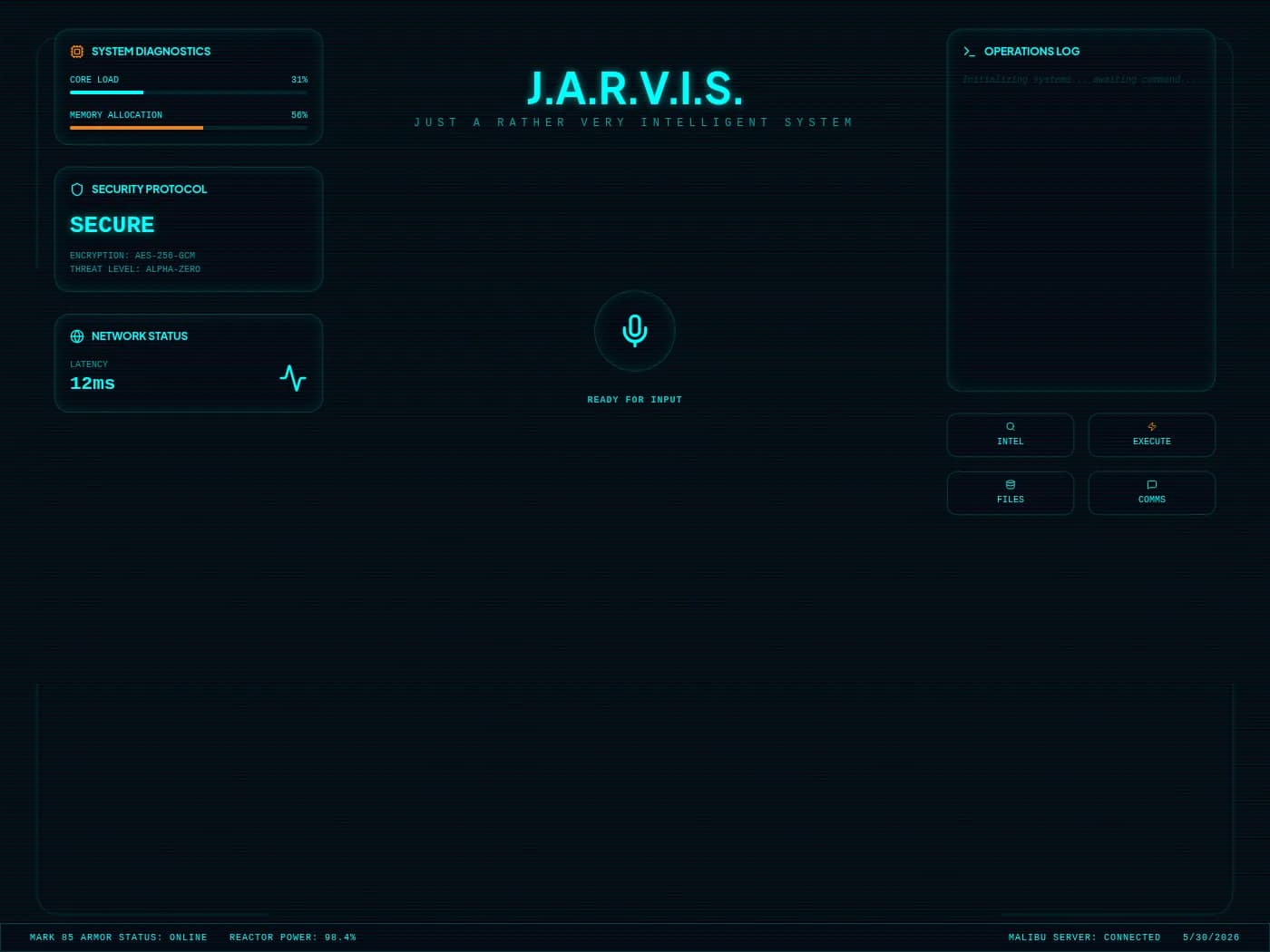 Jarvis Desktop Assistant
