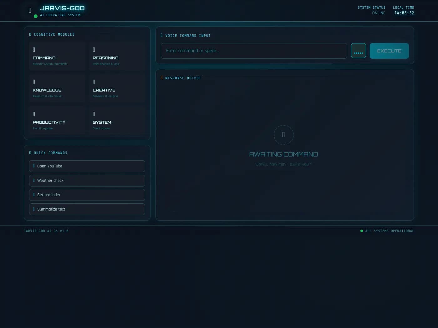 JARVIS-GOD AI OS